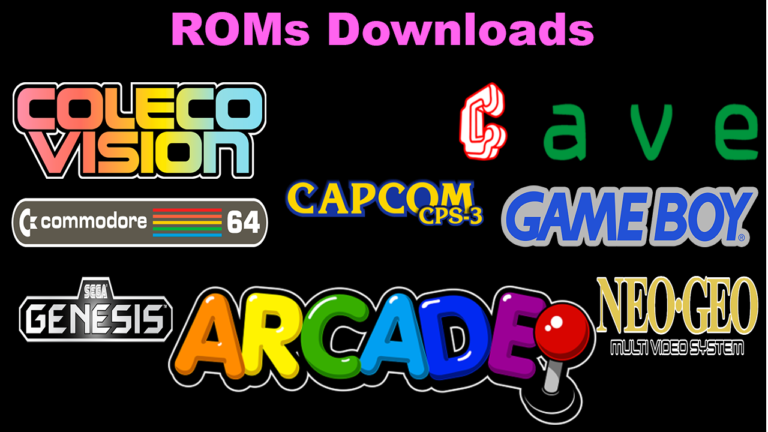 ROMs Downloads - 80's Classic Arcade