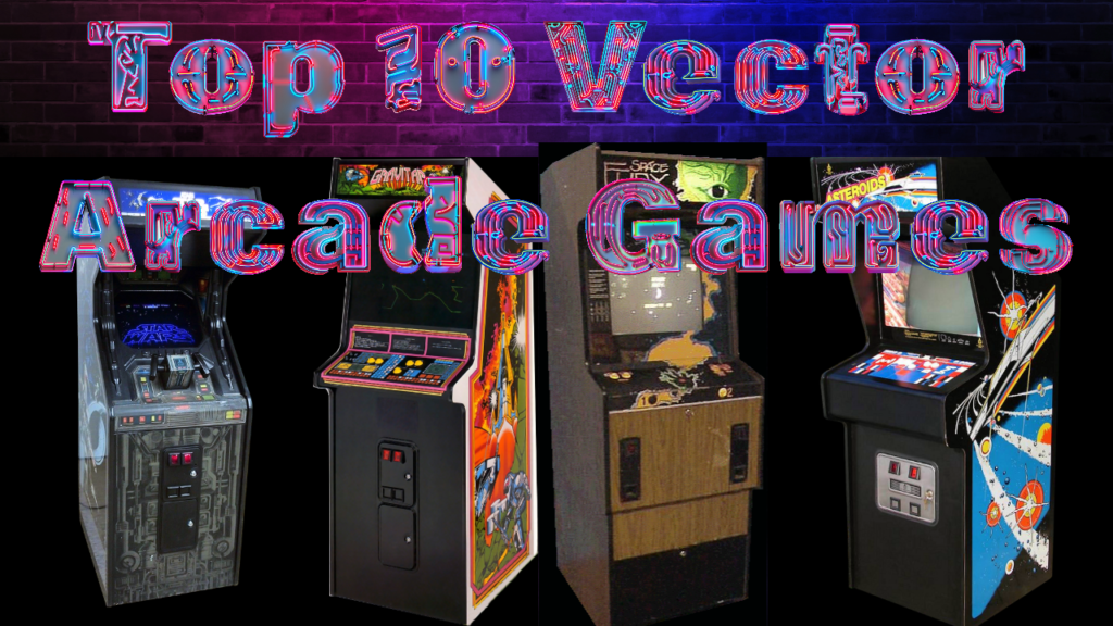 Top 10 Vector Arcade Games - 80's Classic Arcade