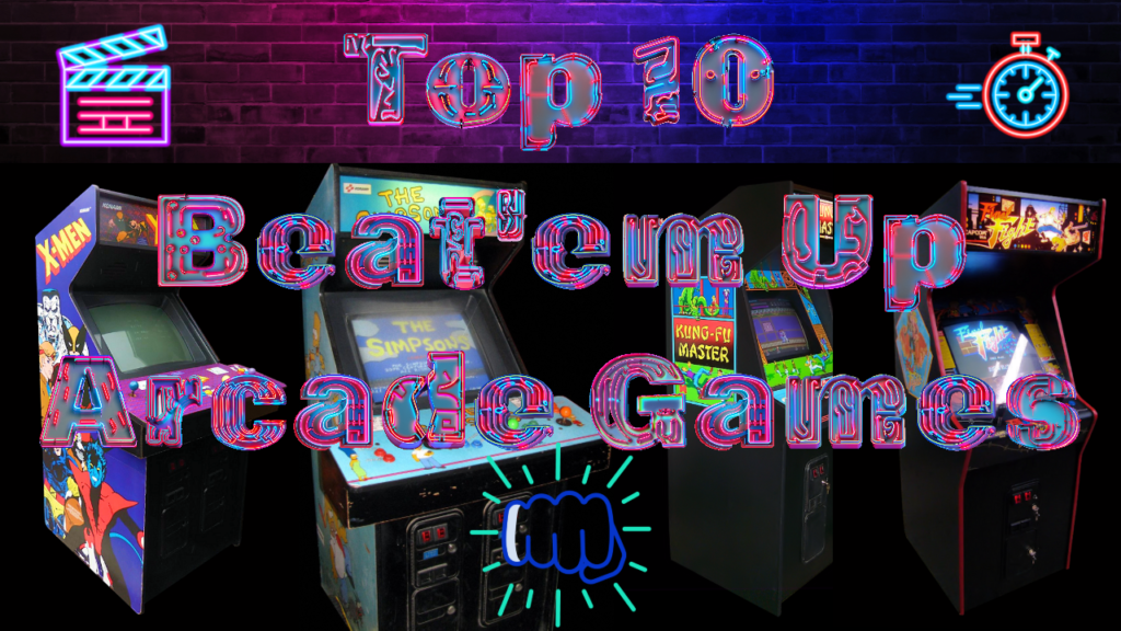 Top 10 Vector Arcade Games - 80's Classic Arcade
